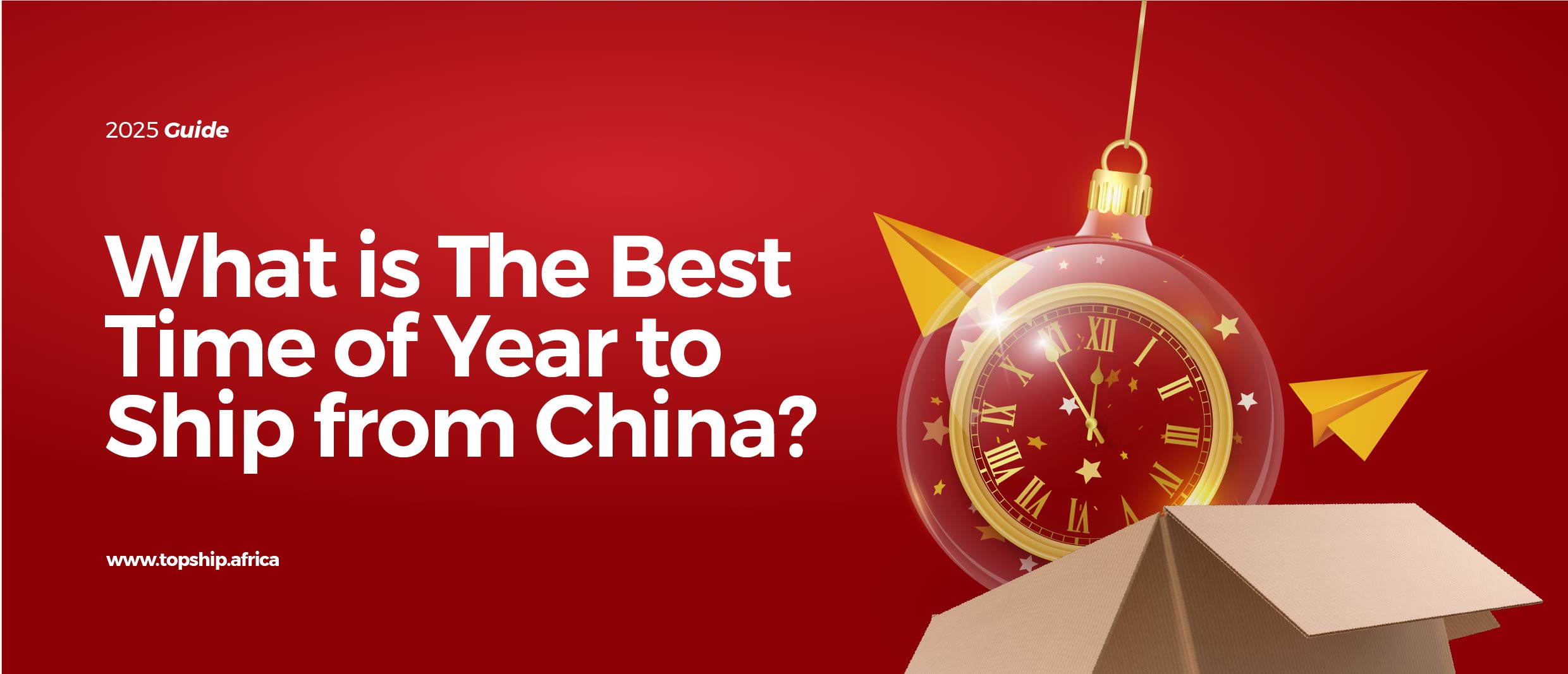 Topship Blog What is The Best Time of Year to Ship from China ...